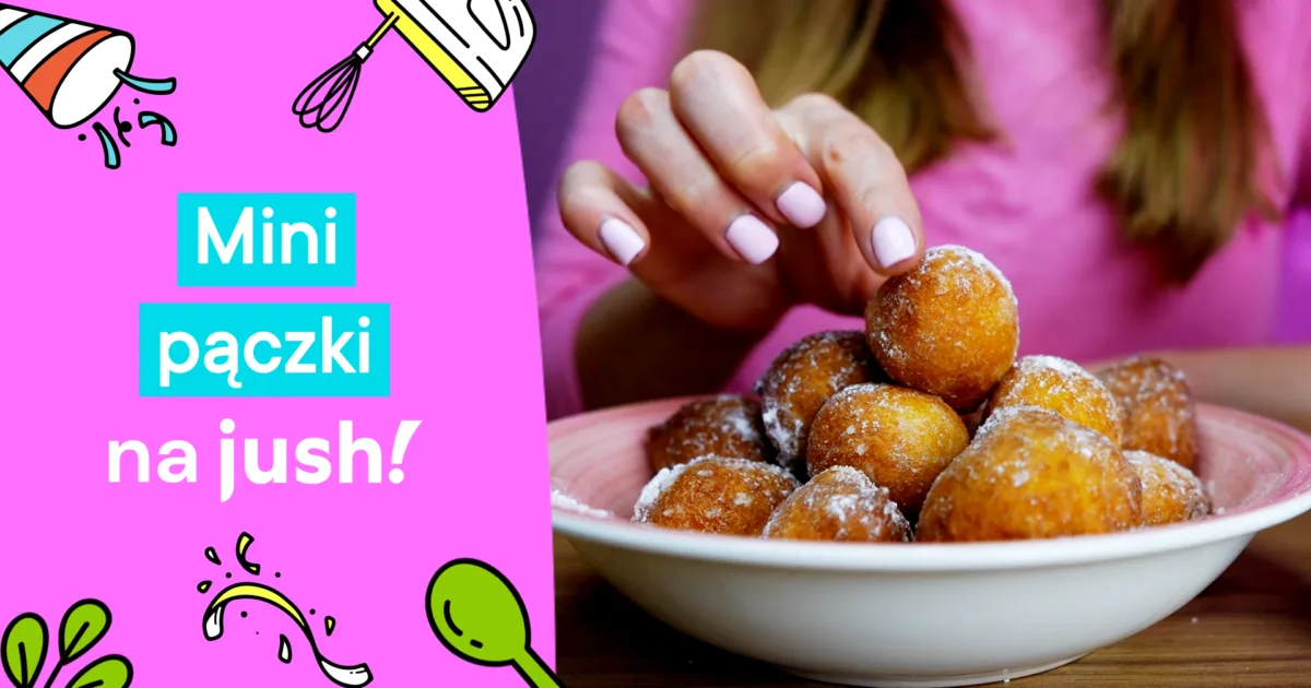 Przepis na mini pączki | Jush! - Codzienne zakupy online z dostawą ...