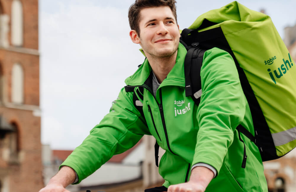 Szukasz Jush? Sprawdź, gdzie dowozimy w 15 minut